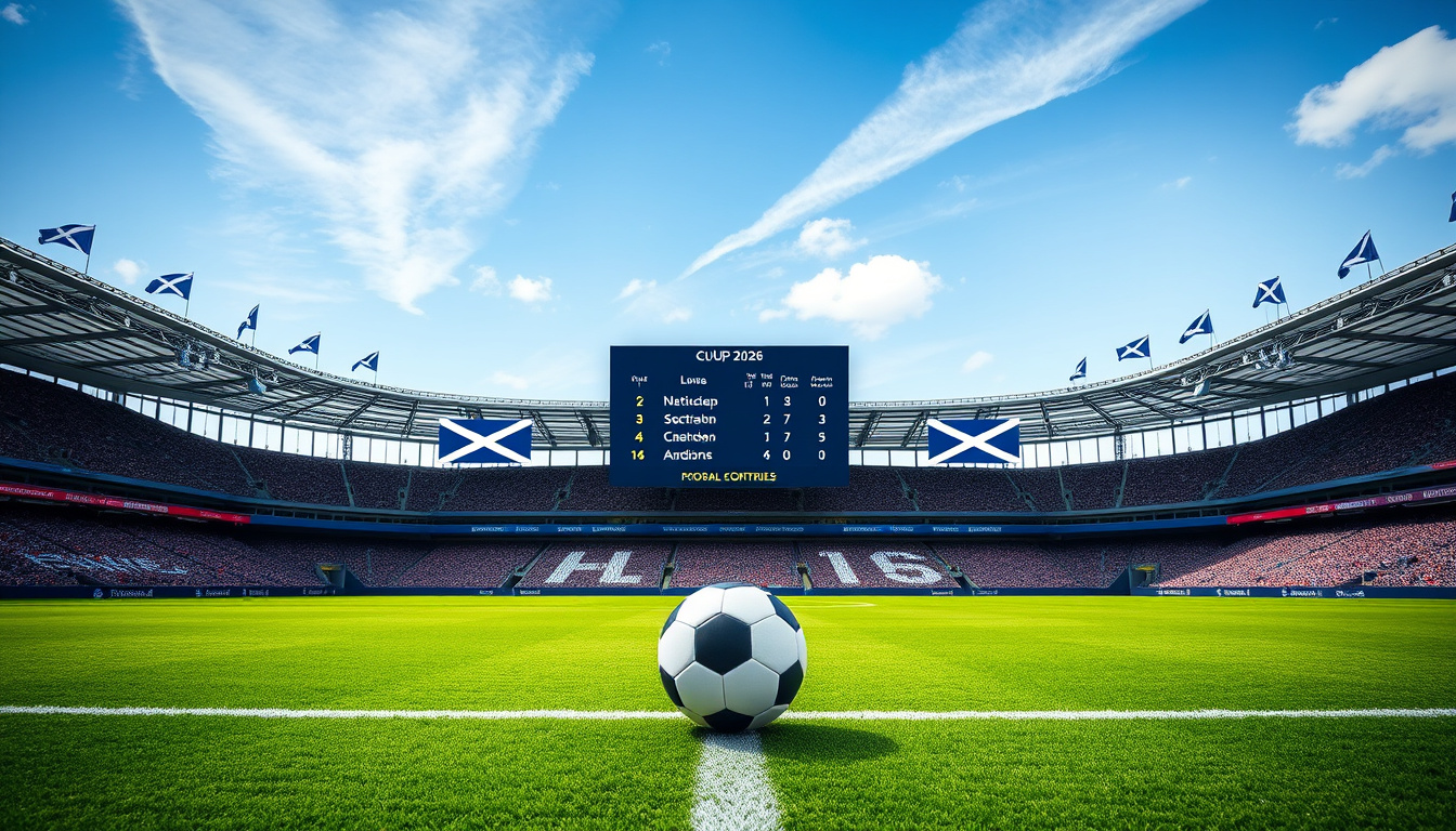 Scotland National Football Team Standings: World Cup Qualifiers 2026 ...